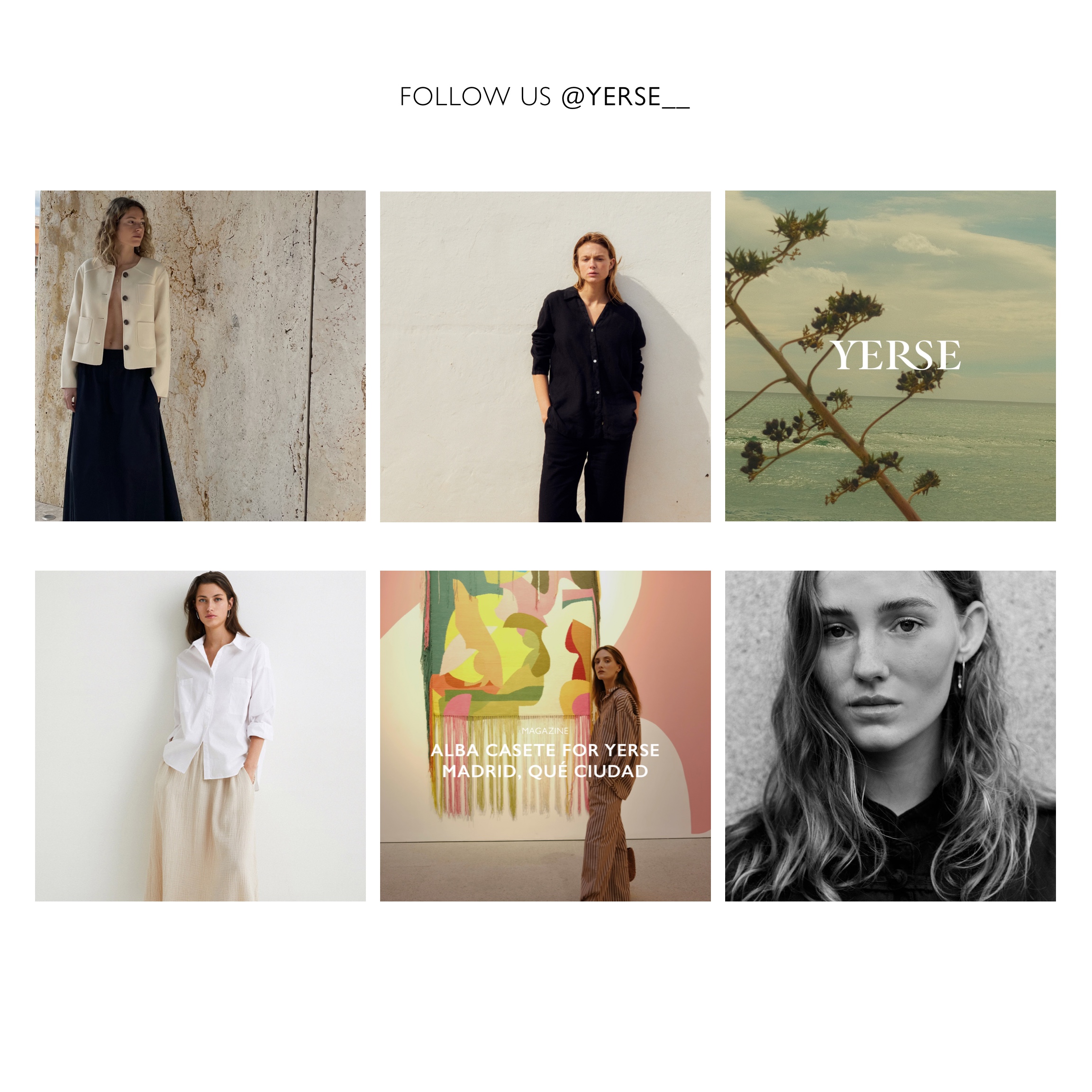 YERSE Official | New Online Collection